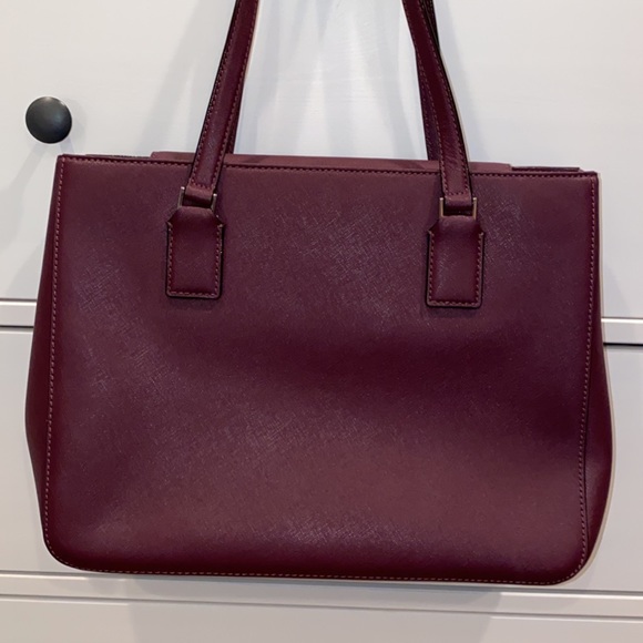 kate spade | Bags | Maroon Kate Spade Tote Bag | Poshmark